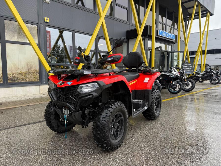 Sarkans CFMOTO CFORCE 520 2025 Tallina, ar dzinēja tilpumu 0.52 L un nobraukumu 1 tūkst. km par 5999 €, foto 1 vietnē AUTOMOTO.COM.LV