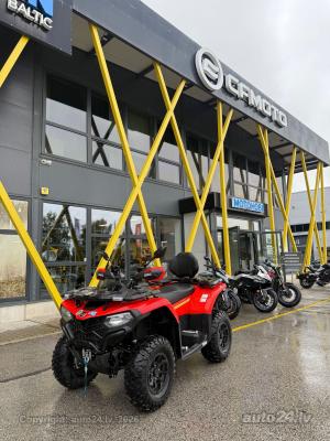 Sarkans CFMOTO CFORCE 520 2025 Tallina, ar dzinēja tilpumu 0.52 L un nobraukumu 1 tūkst. km par 5999 €, foto 3 vietnē AUTOMOTO.COM.LV