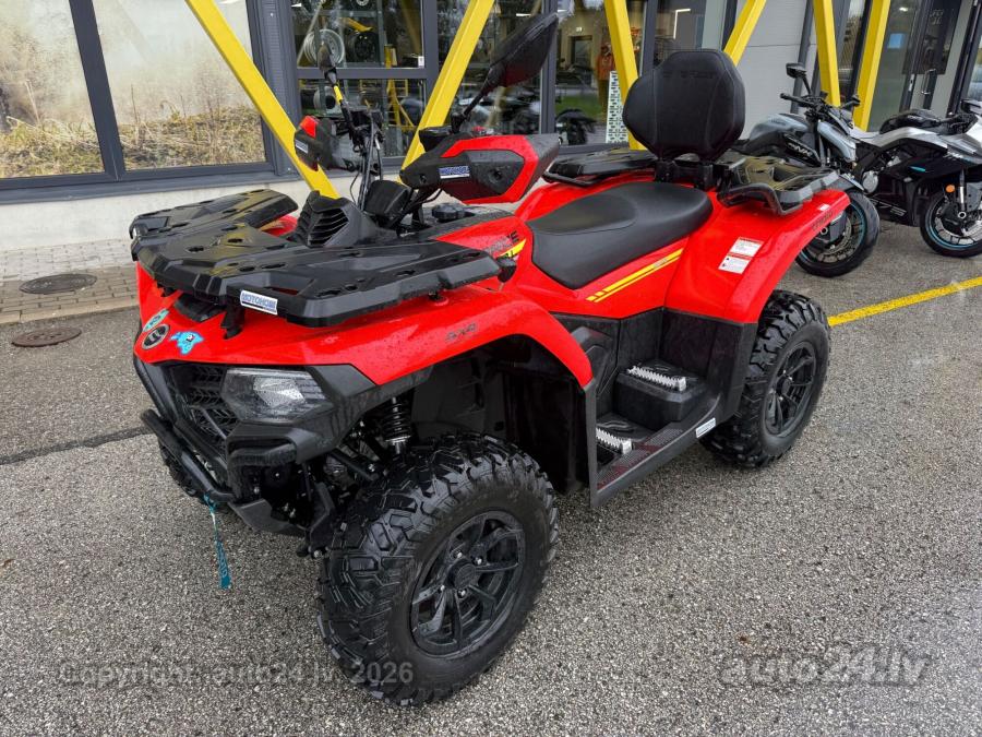 Sarkans CFMOTO CFORCE 520 2025 Tallina, ar dzinēja tilpumu 0.52 L un nobraukumu 1 tūkst. km par 5999 €, foto 5 vietnē AUTOMOTO.COM.LV