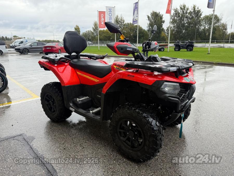 Sarkans CFMOTO CFORCE 520 2025 Tallina, ar dzinēja tilpumu 0.52 L un nobraukumu 1 tūkst. km par 5999 €, foto 6 vietnē AUTOMOTO.COM.LV