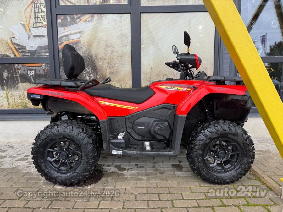 Sarkans CFMOTO CFORCE 520 2025 Tallina, ar dzinēja tilpumu 0.52 L un nobraukumu 1 tūkst. km par 5999 €, foto 12 vietnē AUTOMOTO.COM.LV