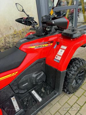 Sarkans CFMOTO CFORCE 520 2025 Tallina, ar dzinēja tilpumu 0.52 L un nobraukumu 1 tūkst. km par 5999 €, foto 13 vietnē AUTOMOTO.COM.LV