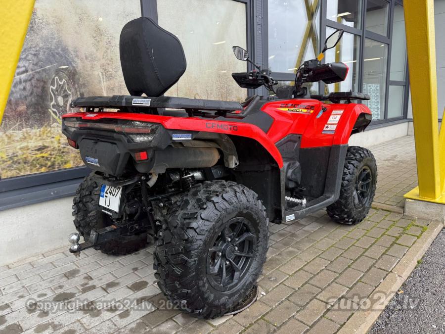 Sarkans CFMOTO CFORCE 520 2025 Tallina, ar dzinēja tilpumu 0.52 L un nobraukumu 1 tūkst. km par 5999 €, foto 15 vietnē AUTOMOTO.COM.LV