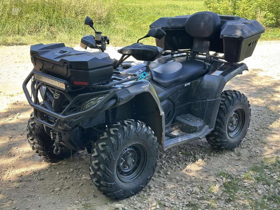 Melns CFMOTO CFORCE 520L 2019 Panevēža, ar dzinēja tilpumu 0.52 L un nobraukumu 4 tūkst. km par 4600 €, foto 1 vietnē AUTOMOTO.COM.LV