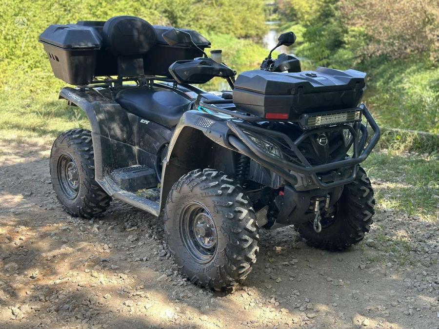 Melns CFMOTO CFORCE 520L 2019 Panevēža, ar dzinēja tilpumu 0.52 L un nobraukumu 4 tūkst. km par 4600 €, foto 3 vietnē AUTOMOTO.COM.LV