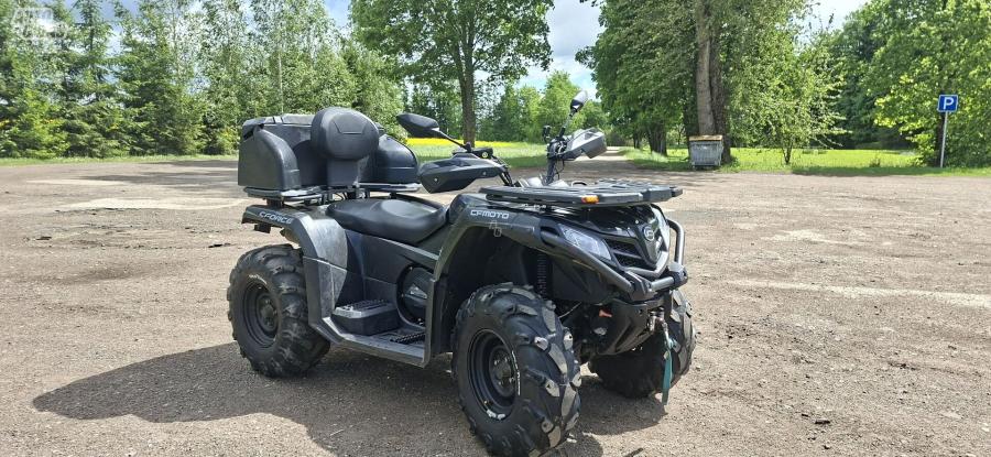Melns CFMOTO CFORCE 520L 2021 Kupiškis, ar dzinēja tilpumu 0.52 L un nobraukumu 19 tūkst. km par 4000 €, foto 12 vietnē AUTOMOTO.COM.LV