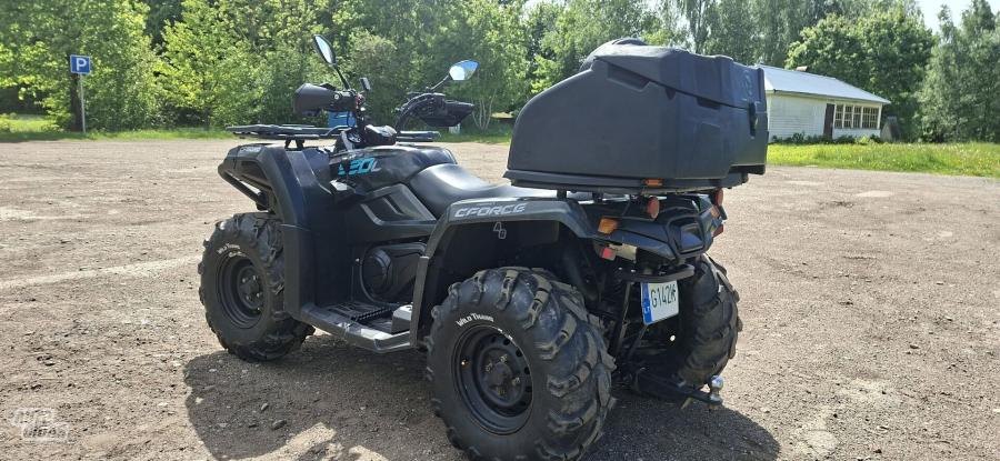 Melns CFMOTO CFORCE 520L 2021 Kupiškis, ar dzinēja tilpumu 0.52 L un nobraukumu 19 tūkst. km par 4000 €, foto 22 vietnē AUTOMOTO.COM.LV