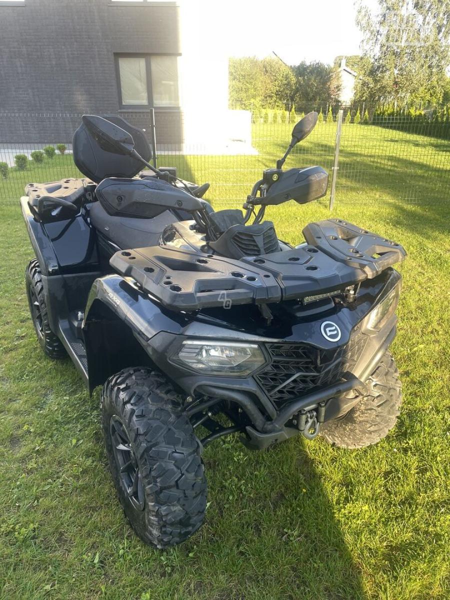 Black CFMOTO CFORCE 520L 2025 in Vilnius, with an engine capacity of 0.50 L and mileage of 3 thousand km for 6000 €, photo 1 on AUTOMOTO.COM.LV