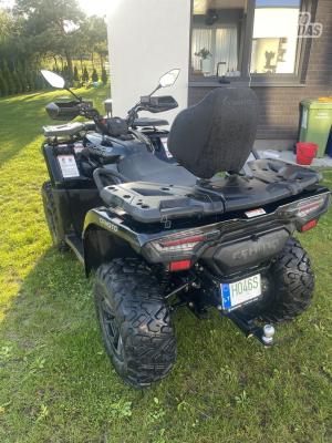 Black CFMOTO CFORCE 520L 2025 in Vilnius, with an engine capacity of 0.50 L and mileage of 3 thousand km for 6000 €, photo 4 on AUTOMOTO.COM.LV
