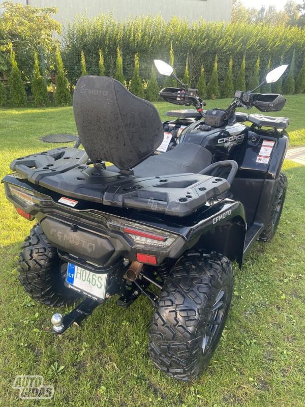 Black CFMOTO CFORCE 520L 2025 in Vilnius, with an engine capacity of 0.50 L and mileage of 3 thousand km for 6000 €, photo 5 on AUTOMOTO.COM.LV