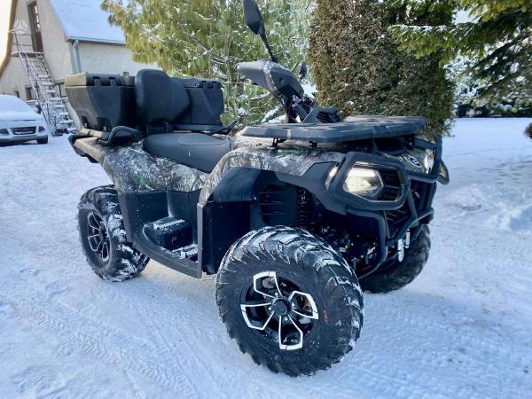 Zaļš CFMOTO CFORCE 520L 2025 Šauļi, ar dzinēja tilpumu 0.52 L un nobraukumu 136 tūkst. km par 5999 €, foto 1 vietnē AUTOMOTO.COM.LV