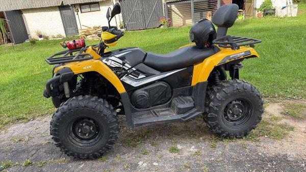 CFMOTO CFORCE 520L 2017 в Варена на AUTOMOTO.COM.LV CFMOTO CFORCE 520L 2017 в Варена, объемом двигателя 0.50 л и пробегом 8 тыс. км за 3500 €, фото 4 на AUTOMOTO.COM.LV