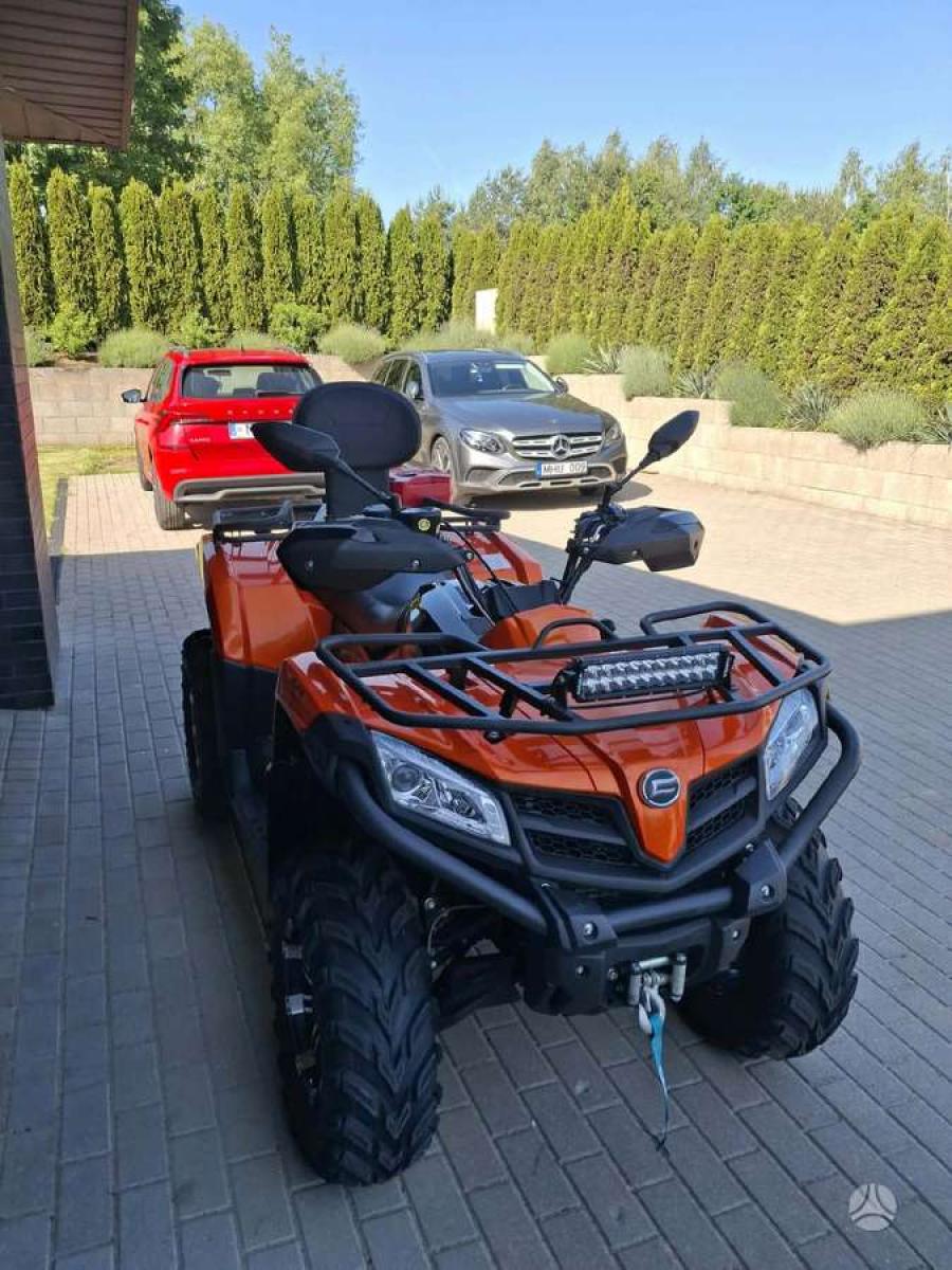 Oranžs CFMOTO CFORCE 520L 2022 Alīta, ar dzinēja tilpumu 0.00 L un nobraukumu 2 tūkst. km par 5200 €, foto 3 vietnē AUTOMOTO.COM.LV
