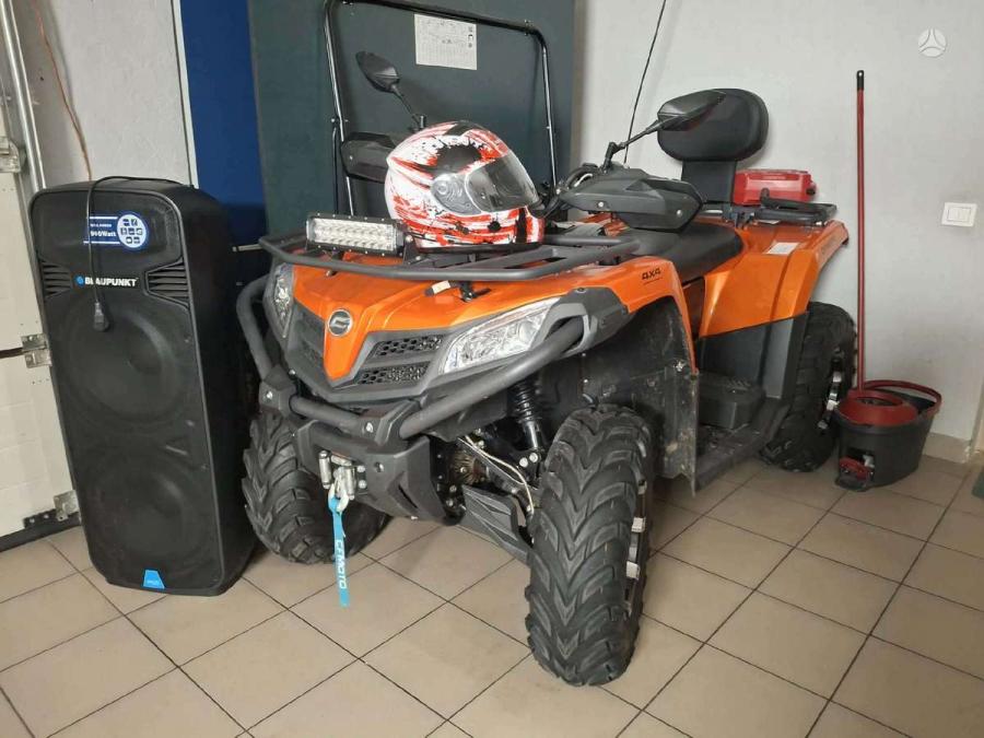 Oranžs CFMOTO CFORCE 520L 2022 Alīta, ar dzinēja tilpumu 0.00 L un nobraukumu 2 tūkst. km par 5200 €, foto 5 vietnē AUTOMOTO.COM.LV