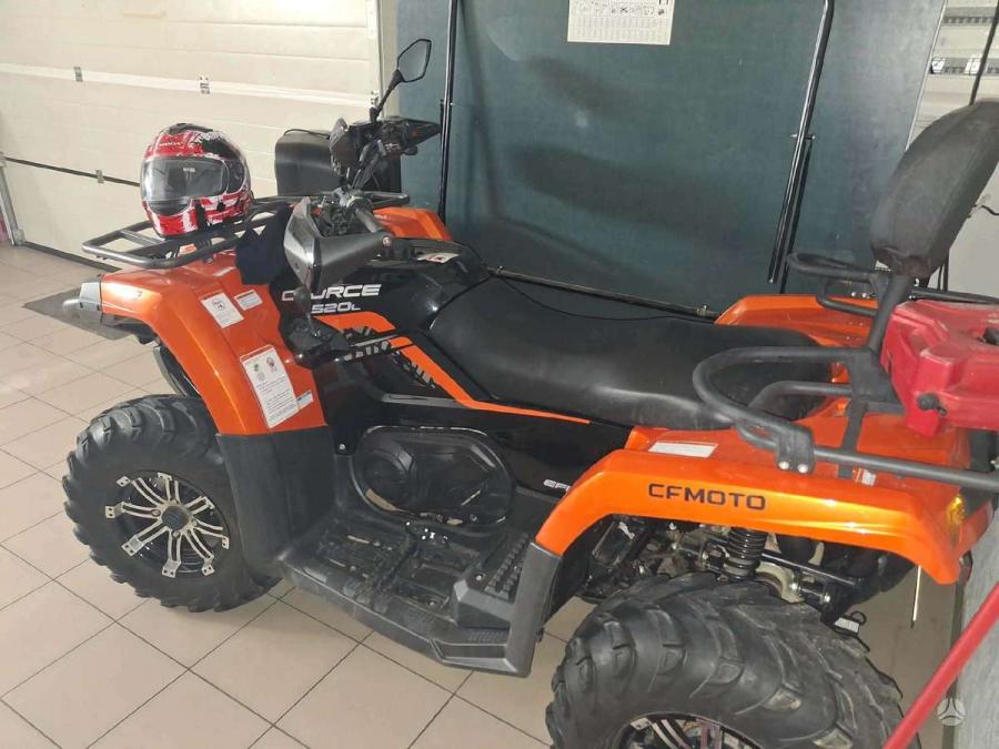 Oranžs CFMOTO CFORCE 520L 2022 Alīta, ar dzinēja tilpumu 0.00 L un nobraukumu 2 tūkst. km par 5200 €, foto 9 vietnē AUTOMOTO.COM.LV