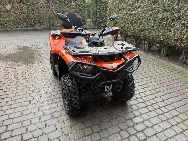 Orange CFMOTO CFORCE 520L 2025 in Vilnius, with an engine capacity of 0.50 L and mileage of 50 thousand km for 6700 €, photo 2 on AUTOMOTO.COM.LV