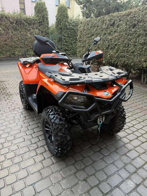 Orange CFMOTO CFORCE 520L 2025 in Vilnius, with an engine capacity of 0.50 L and mileage of 50 thousand km for 6700 €, photo 4 on AUTOMOTO.COM.LV