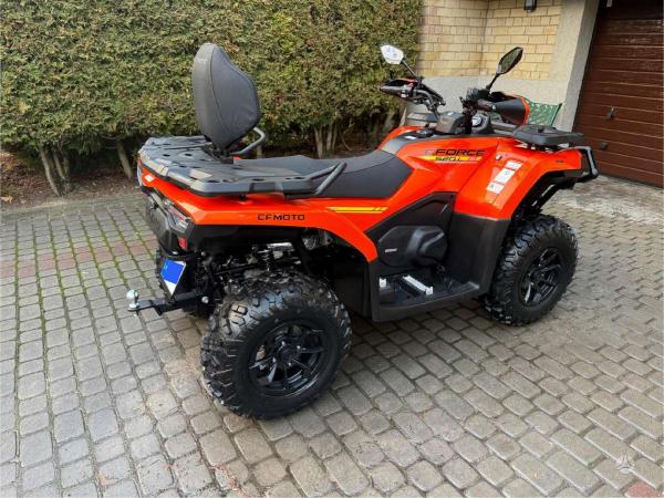 Orange CFMOTO CFORCE 520L 2025 in Vilnius, with an engine capacity of 0.50 L and mileage of 50 thousand km for 6700 €, photo 8 on AUTOMOTO.COM.LV