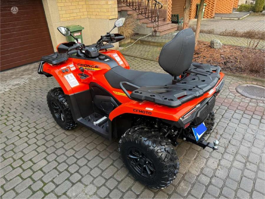 Оранжевый CFMOTO CFORCE 520L 2025 в Вильнюс, объемом двигателя 0.50 л и пробегом 50 тыс. км за 6700 €, фото 13 на AUTOMOTO.COM.LV