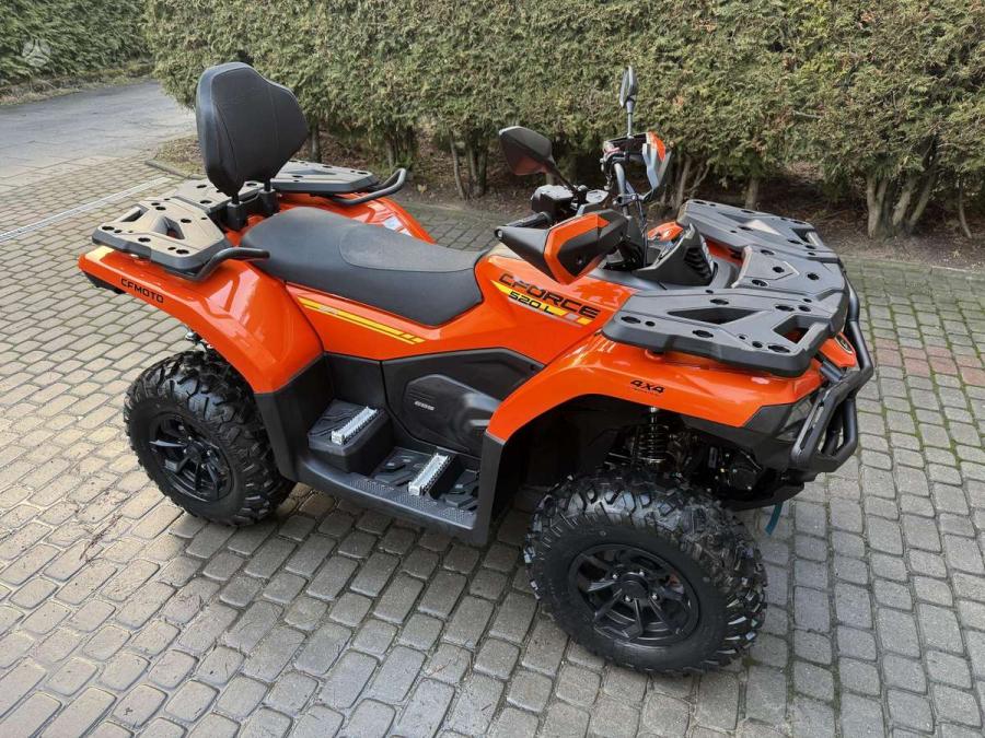 Оранжевый CFMOTO CFORCE 520L 2025 в Вильнюс, объемом двигателя 0.50 л и пробегом 50 тыс. км за 6700 €, фото 14 на AUTOMOTO.COM.LV