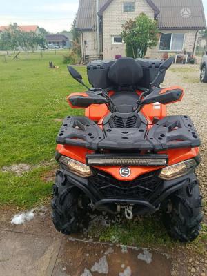 Oranžs CFMOTO CFORCE 520L 2025 Akmenė, ar dzinēja tilpumu 0.50 L un nobraukumu 3 tūkst. km par 5800 €, foto 1 vietnē AUTOMOTO.COM.LV