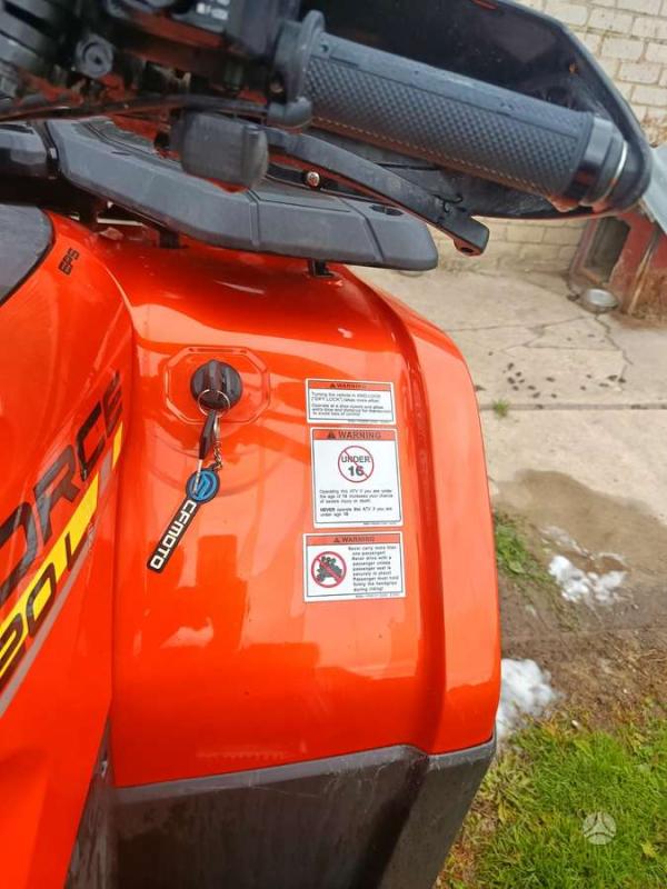 Oranžs CFMOTO CFORCE 520L 2025 Akmenė, ar dzinēja tilpumu 0.50 L un nobraukumu 3 tūkst. km par 5800 €, foto 3 vietnē AUTOMOTO.COM.LV