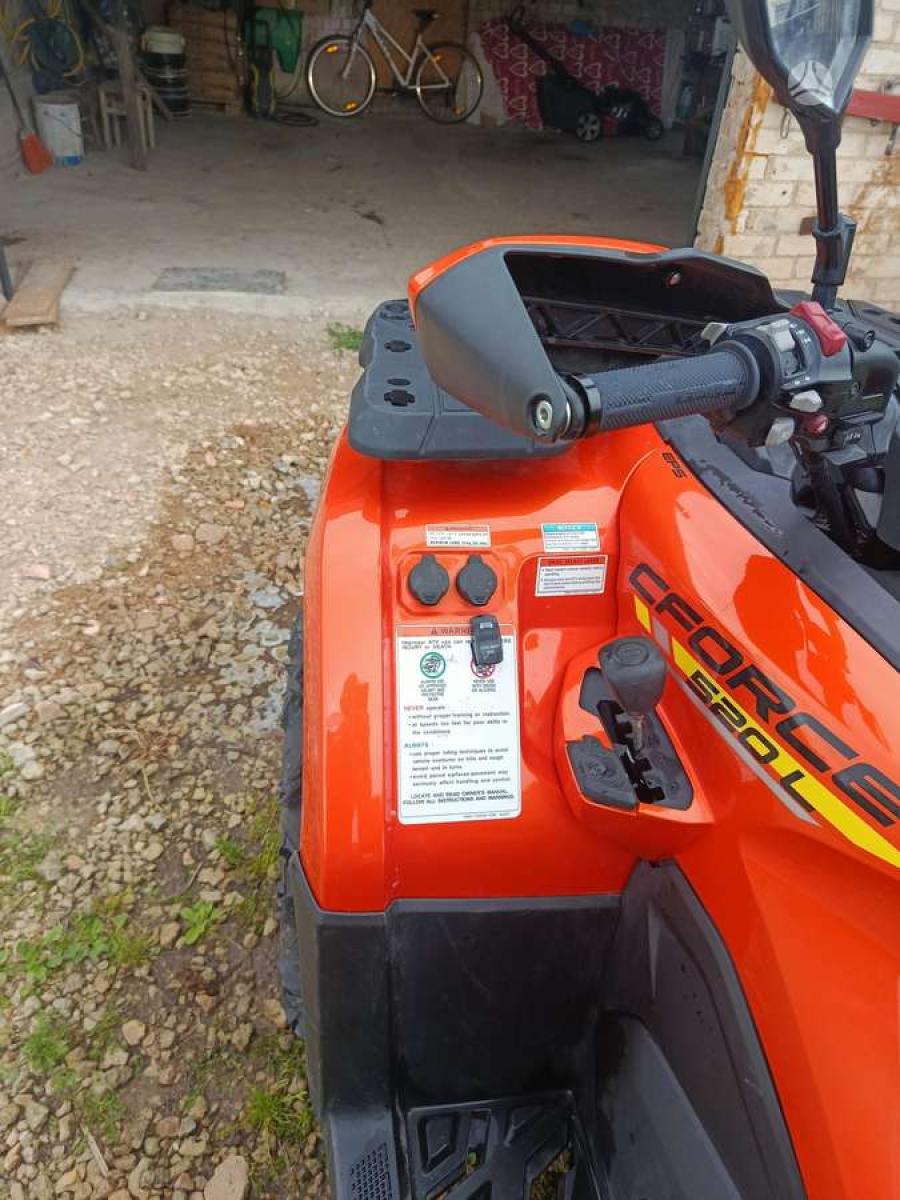 Oranžs CFMOTO CFORCE 520L 2025 Akmenė, ar dzinēja tilpumu 0.50 L un nobraukumu 3 tūkst. km par 5800 €, foto 6 vietnē AUTOMOTO.COM.LV