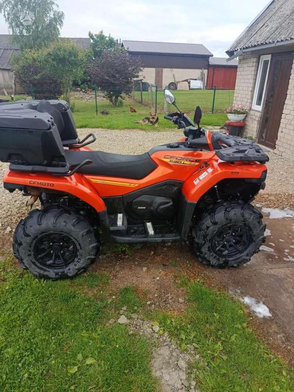 Oranžs CFMOTO CFORCE 520L 2025 Akmenė, ar dzinēja tilpumu 0.50 L un nobraukumu 3 tūkst. km par 5800 €, foto 6 vietnē AUTOMOTO.COM.LV