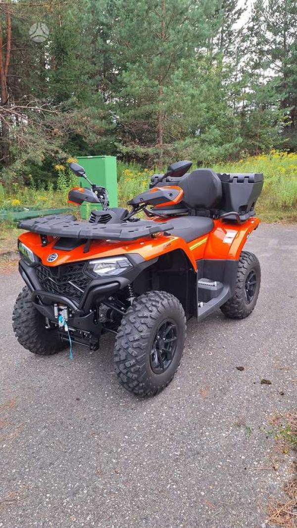 Orange CFMOTO CFORCE 520L 2026 in Vilnius, with an engine capacity of 0.50 L and mileage of 0 thousand km for 6500 €, photo 3 on AUTOMOTO.COM.LV