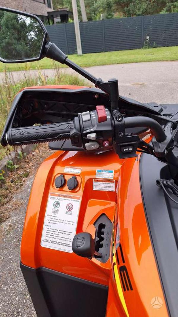 Orange CFMOTO CFORCE 520L 2026 in Vilnius, with an engine capacity of 0.50 L and mileage of 0 thousand km for 6500 €, photo 8 on AUTOMOTO.COM.LV