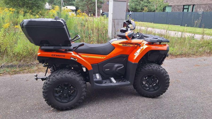 Orange CFMOTO CFORCE 520L 2026 in Vilnius, with an engine capacity of 0.50 L and mileage of 0 thousand km for 6500 €, photo 14 on AUTOMOTO.COM.LV