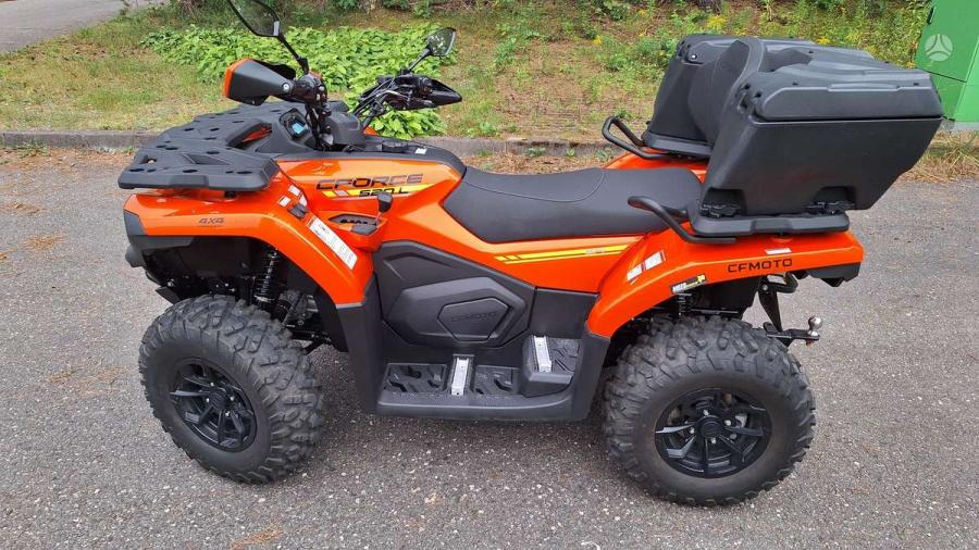 Orange CFMOTO CFORCE 520L 2026 in Vilnius, with an engine capacity of 0.50 L and mileage of 0 thousand km for 6500 €, photo 15 on AUTOMOTO.COM.LV