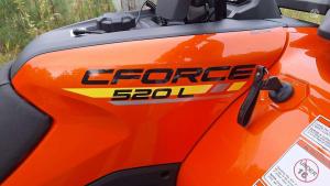 Orange CFMOTO CFORCE 520L 2026 in Vilnius, with an engine capacity of 0.50 L and mileage of 0 thousand km for 6500 €, photo 18 on AUTOMOTO.COM.LV