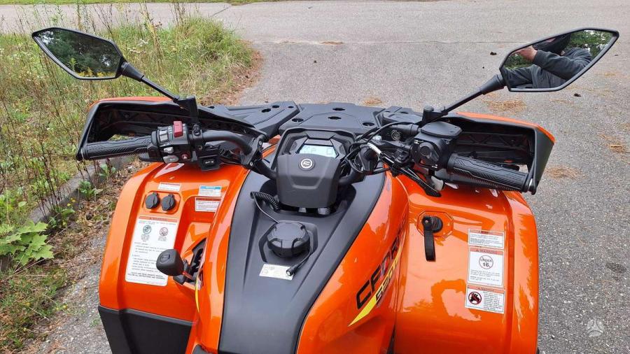 Orange CFMOTO CFORCE 520L 2026 in Vilnius, with an engine capacity of 0.50 L and mileage of 0 thousand km for 6500 €, photo 19 on AUTOMOTO.COM.LV