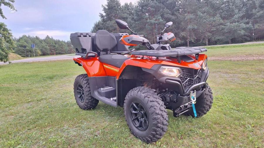 Orange CFMOTO CFORCE 520L 2026 in Vilnius, with an engine capacity of 0.50 L and mileage of 0 thousand km for 6500 €, photo 22 on AUTOMOTO.COM.LV
