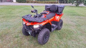 Orange CFMOTO CFORCE 520L 2026 in Vilnius, with an engine capacity of 0.50 L and mileage of 0 thousand km for 6500 €, photo 27 on AUTOMOTO.COM.LV