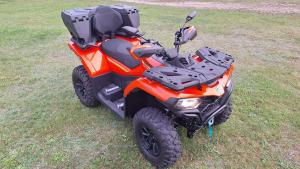 Orange CFMOTO CFORCE 520L 2026 in Vilnius, with an engine capacity of 0.50 L and mileage of 0 thousand km for 6500 €, photo 28 on AUTOMOTO.COM.LV