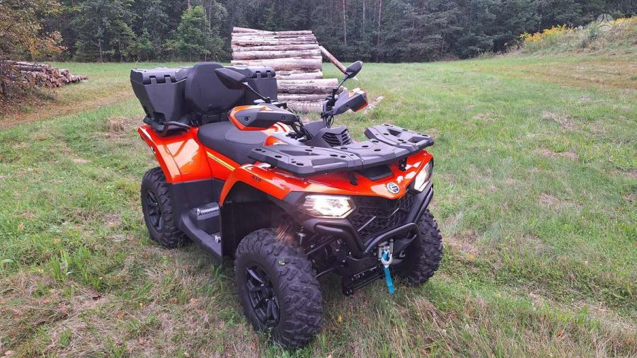 Orange CFMOTO CFORCE 520L 2026 in Vilnius, with an engine capacity of 0.50 L and mileage of 0 thousand km for 6500 €, photo 31 on AUTOMOTO.COM.LV