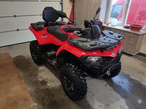 Sarkans CFMOTO CFORCE 520L 2024 Marijampole, ar dzinēja tilpumu 0.50 L un nobraukumu 3 tūkst. km par 6000 €, foto 10 vietnē AUTOMOTO.COM.LV
