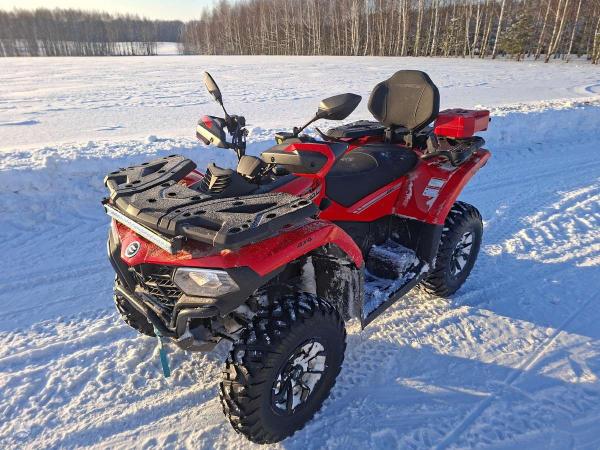 Red CFMOTO CFORCE 520L 2024 in Marijampole, with an engine capacity of 0.50 L and mileage of 2 thousand km for 6200 €, photo 1 on AUTOMOTO.COM.LV
