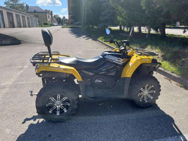 CFMOTO CFORCE 520L 2019 Lazdijai vietnÄ Dzeltens CFMOTO CFORCE 520L 2019 Lazdijai, ar dzinÄja tilpumu 0.50 L un nobraukumu 7 tÅ«kst. km par 4200 ā¬, foto 3 vietnÄ AUTOMOTO.COM.LV