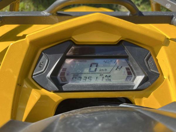 CFMOTO CFORCE 520L 2019 Lazdijai vietnÄ Dzeltens CFMOTO CFORCE 520L 2019 Lazdijai, ar dzinÄja tilpumu 0.50 L un nobraukumu 7 tÅ«kst. km par 4200 ā¬, foto 5 vietnÄ AUTOMOTO.COM.LV