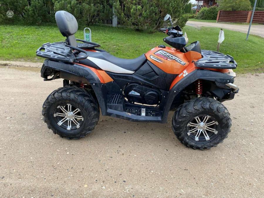 CFMOTO CFORCE 550 2017 в Тельшяй, объемом двигателя 0.55 л и пробегом 3 тыс. км за 3999 €, фото 10 на AUTOMOTO.COM.LV