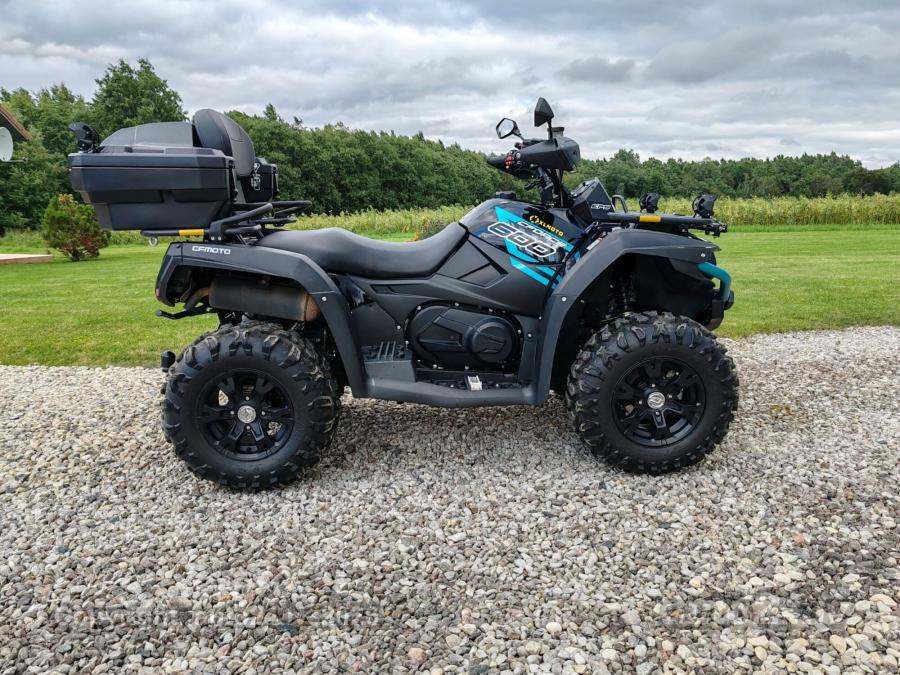 Melns CFMOTO CFORCE 600 2019 Rapla, ar dzinēja tilpumu 0.58 L un nobraukumu 1 tūkst. km par 5200 €, foto 5 vietnē AUTOMOTO.COM.LV