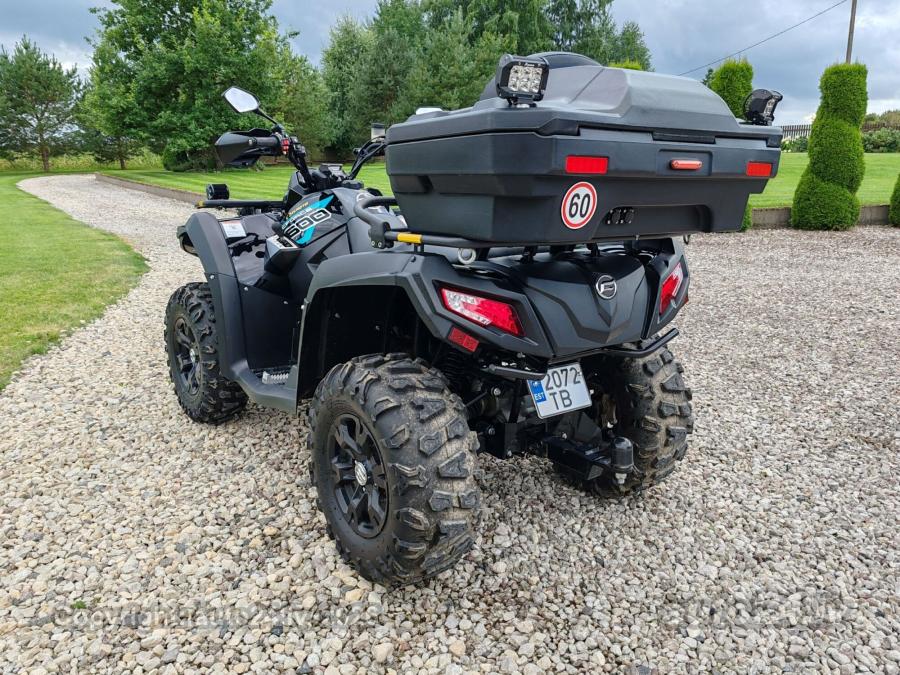 Melns CFMOTO CFORCE 600 2019 Rapla, ar dzinēja tilpumu 0.58 L un nobraukumu 1 tūkst. km par 5200 €, foto 7 vietnē AUTOMOTO.COM.LV