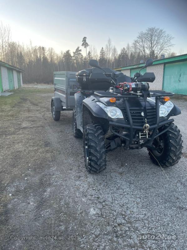 Black CFMOTO CFORCE 625 2014 in Tallinn, with an engine capacity of 0.59 L and mileage of 4 thousand km for 3800 €, photo 1 on AUTOMOTO.COM.LV