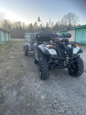 Black CFMOTO CFORCE 625 2014 in Tallinn, with an engine capacity of 0.59 L and mileage of 4 thousand km for 3800 €, photo  on AUTOMOTO.COM.LV