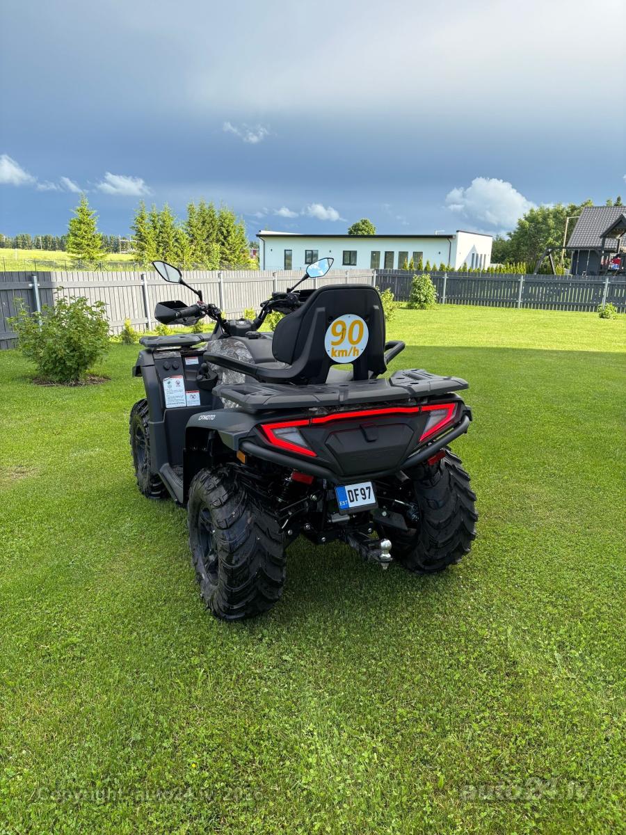 Black CFMOTO CFORCE 625 2022 in Tallinn, with an engine capacity of 0.58 L and mileage of 1 thousand km for 5500 €, photo 4 on AUTOMOTO.COM.LV