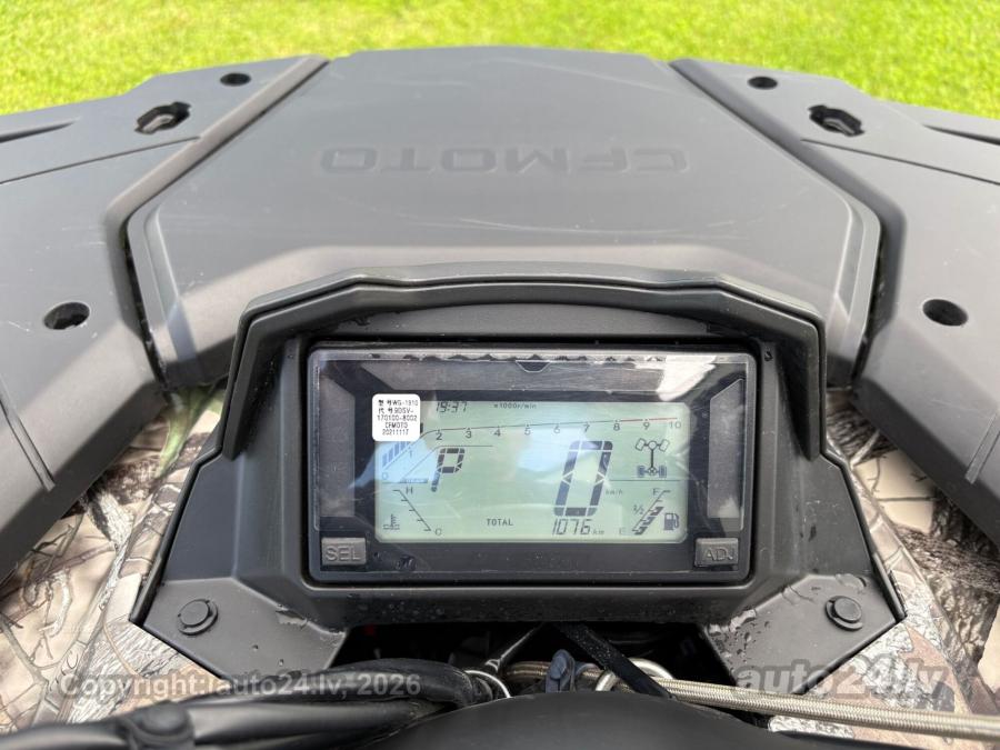 Black CFMOTO CFORCE 625 2022 in Tallinn, with an engine capacity of 0.58 L and mileage of 1 thousand km for 5500 €, photo 15 on AUTOMOTO.COM.LV