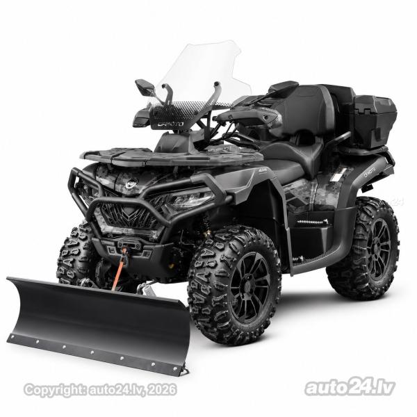 Melns CFMOTO CFORCE 625 2025 Tallina, ar dzinēja tilpumu 0.63 L un nobraukumu 2 tūkst. km par 7500 €, foto 1 vietnē AUTOMOTO.COM.LV